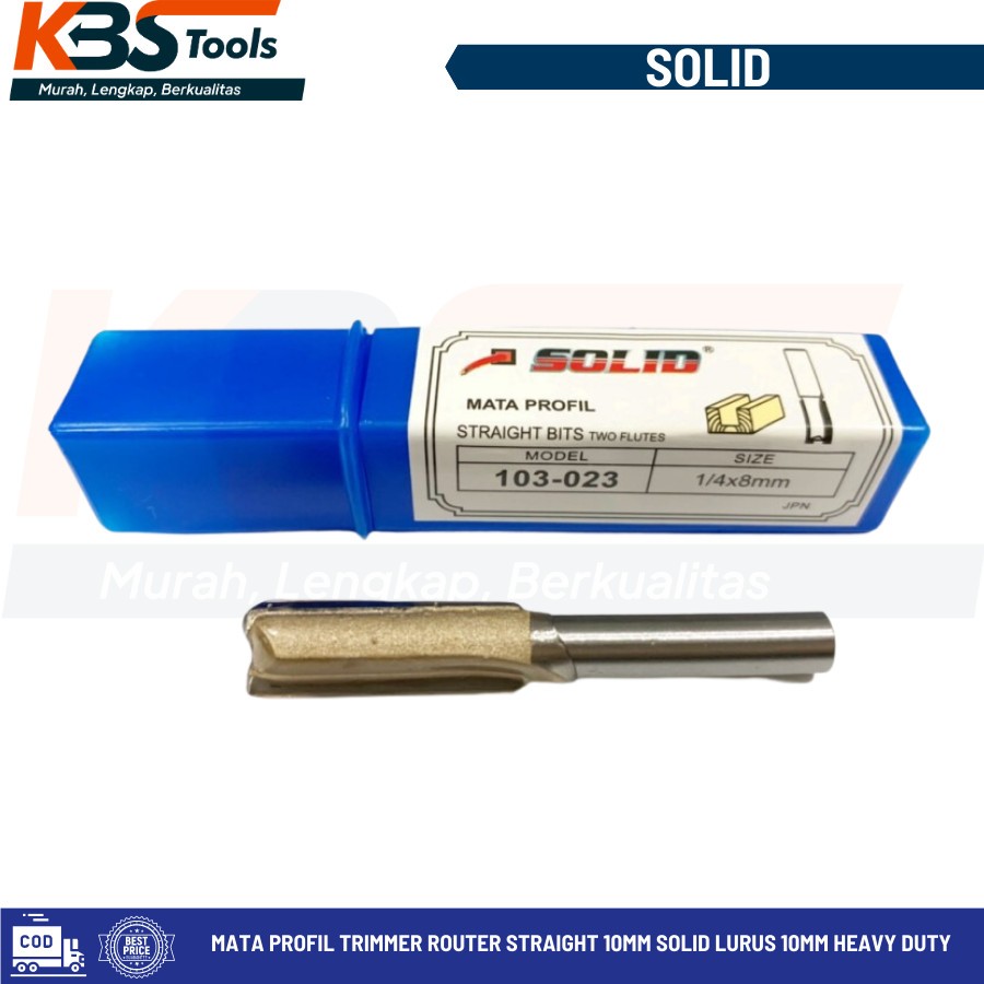 Jual Mata Profil Trimmer Router Straight 8mm SOLID Lurus 8mm Heavy Duty ...