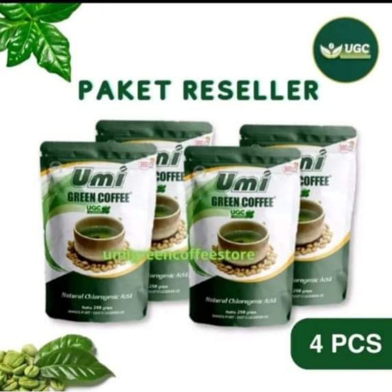 Jual Paket Reseler umi green coffe(kopi herbal pelangsing dan kesehatan) | Shopee Indonesia