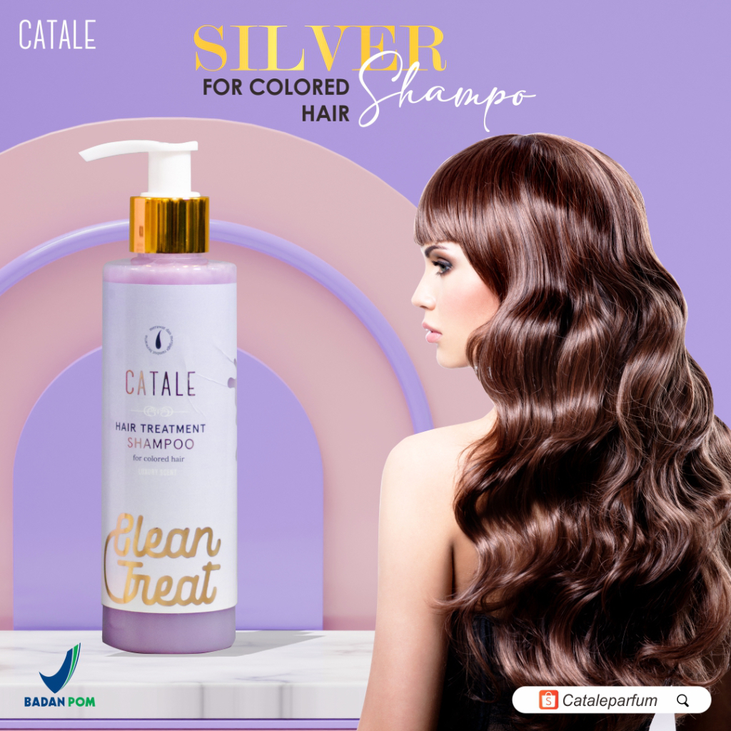 Jual CATALE Hair Treatment Shampoo For Colored Hair | 200 mL Luxury ...