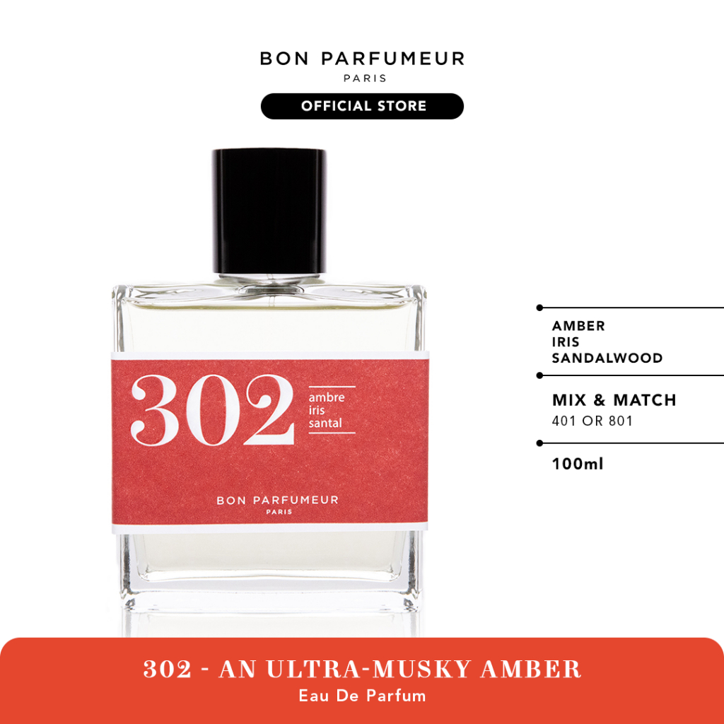 Jual Bon Parfumeur - 302: Amber, Iris, Sandalwood EDP | Shopee Indonesia