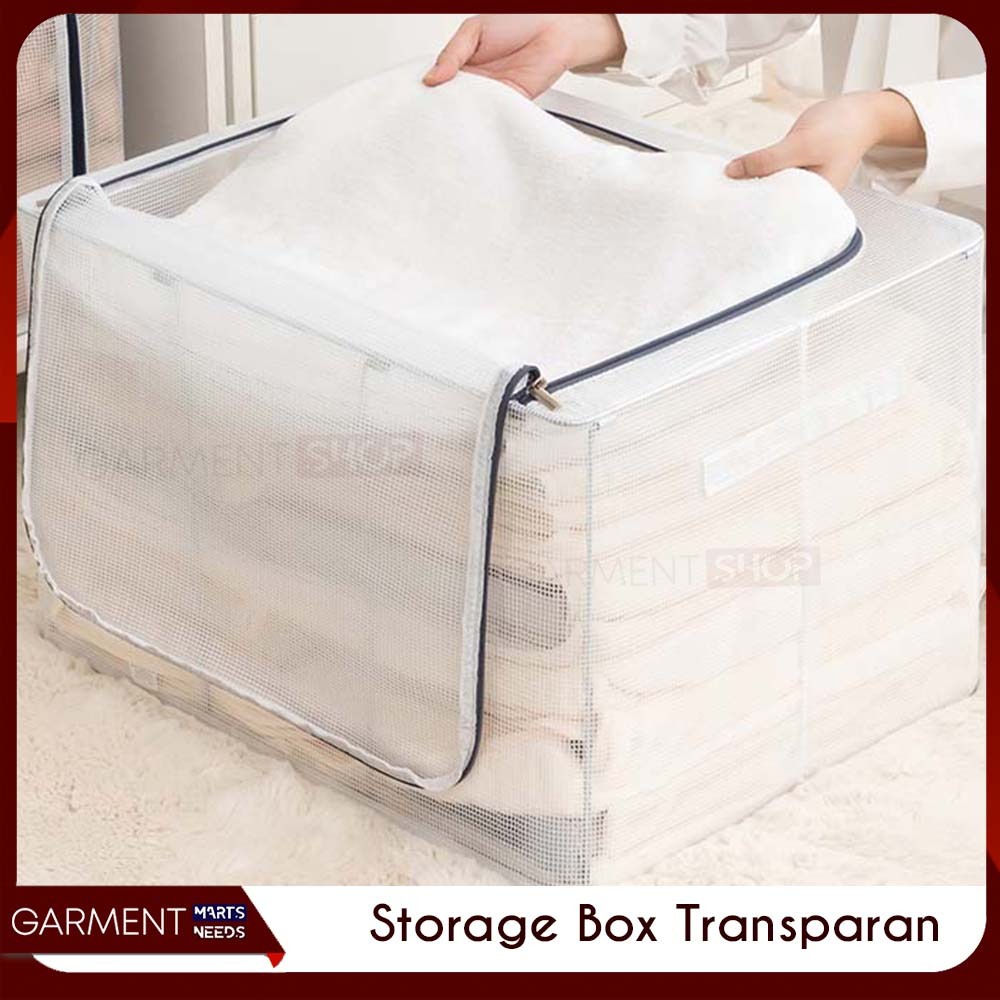 Jual Storage Box Organizer Tempat Penyimpanan Selimut Baju Serbaguna ...