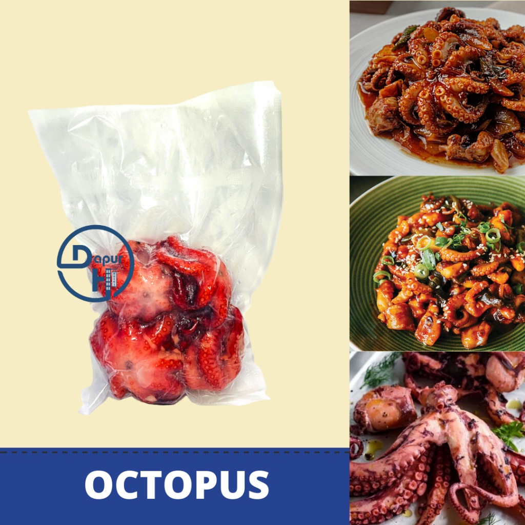 Jual BABY OCTOPUS Tako Flower 250 g | Bayi Gurita Mini Utuh | Boiled ...