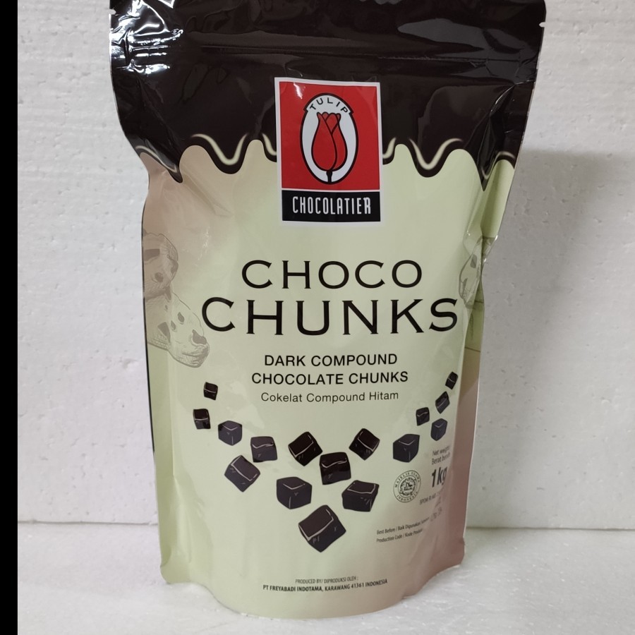 Jual Tulip Choco Chunks 1kg | Shopee Indonesia