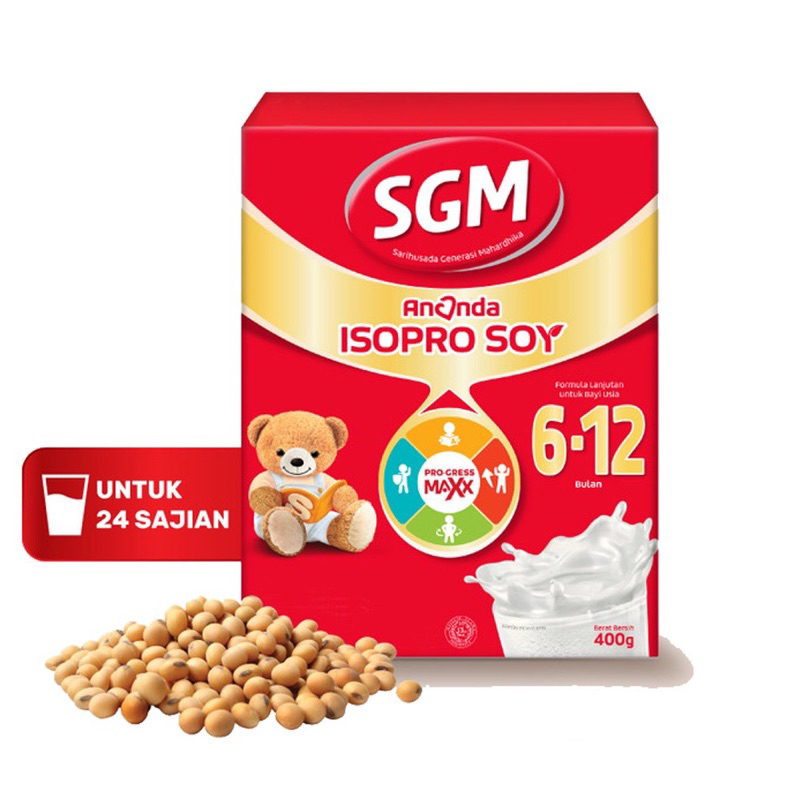 Jual SGM 6-12 soya 400g/700g | Shopee Indonesia