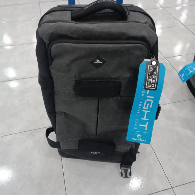 Jual Travle bag Ripcurl F light transit midnight 50liters | Shopee ...