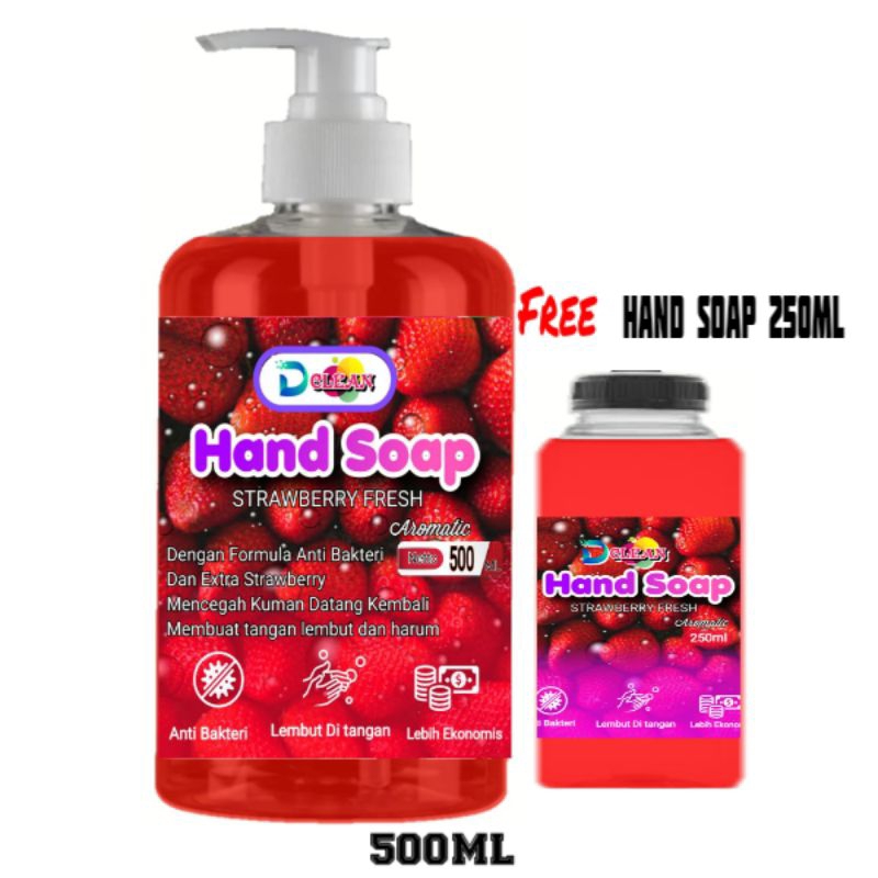 Jual D Clean Hand Soap 500 ML | Shopee Indonesia