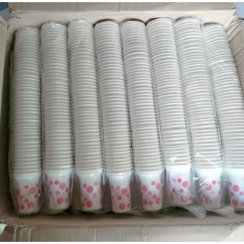 Jual GELAS PLASTIK BOLA SUSU KEMASAN ISI 50 PCS | Shopee Indonesia