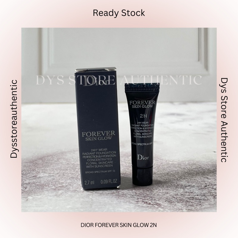 Jual DI*R FOREVER SKIN GLOW SHADE 0N TRIAL SIZE | Shopee Indonesia