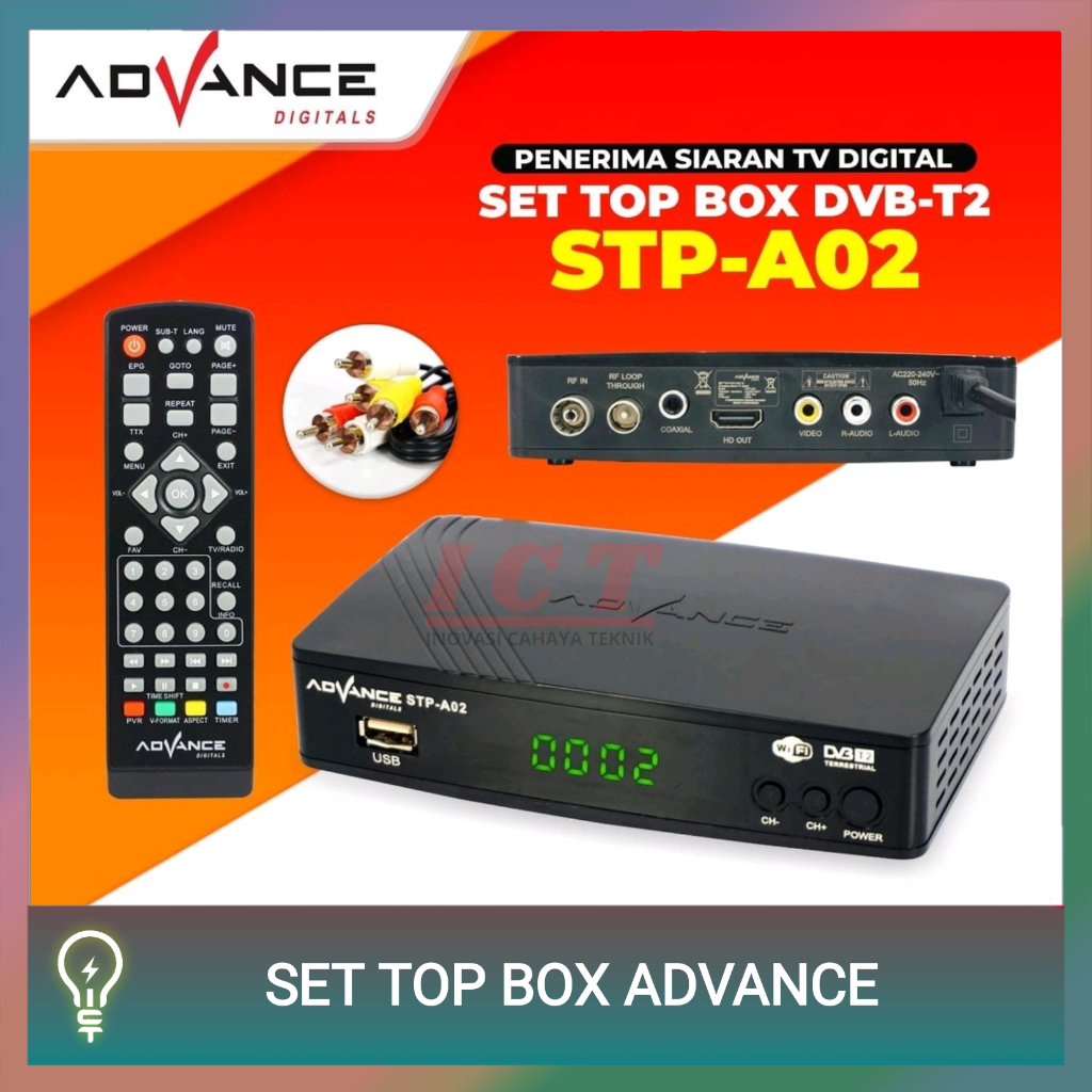 Jual Set Top Box STB Advance / STB Hinomaru | Shopee Indonesia Jual Set Top Box STB Advance / STB Hinomaru | Shopee Indonesia