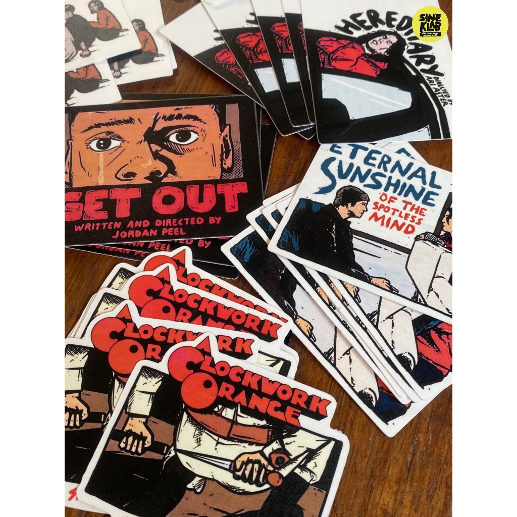 Jual sineklab - MIX STICKER PACK - Edisi Sticker Film / Movie / Cinema ...