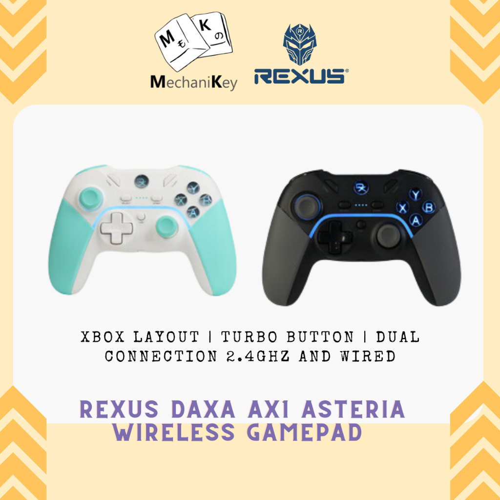 Jual Rexus Daxa AX1 Asteria Wireless Gamepad Controller | Shopee Indonesia