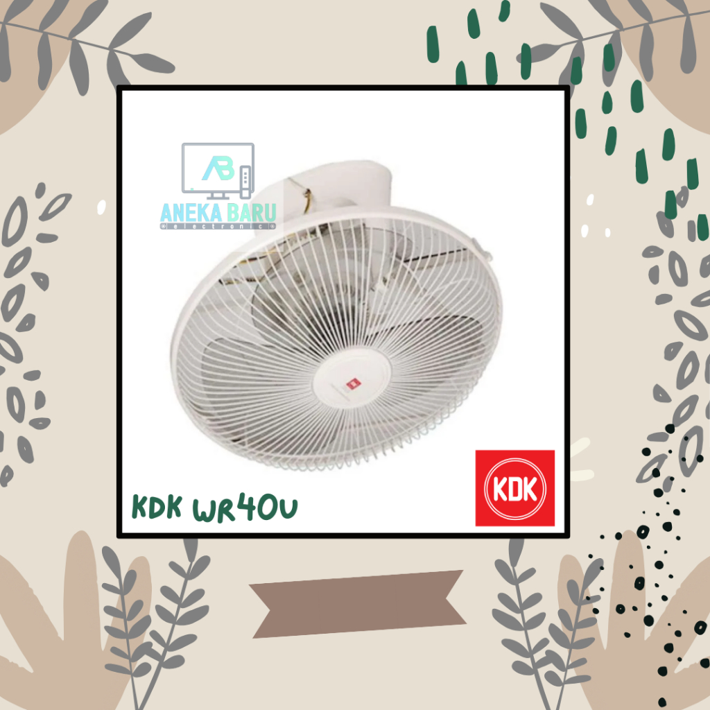 Jual [READY & COD] KDK Auto Orbit Auto Fan WR40U / WR 40 U (16 Inch ...