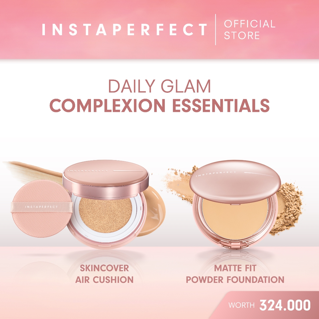 Jual Instaperfect Daily Glam Complexion Essentials Bundle (Skincover ...
