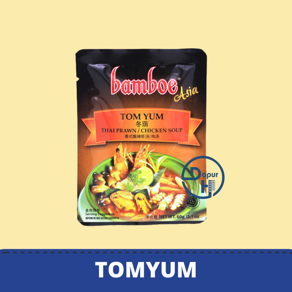 Jual BAMBOE Bumbu Tom Yum 60 g Halal | Shopee Indonesia