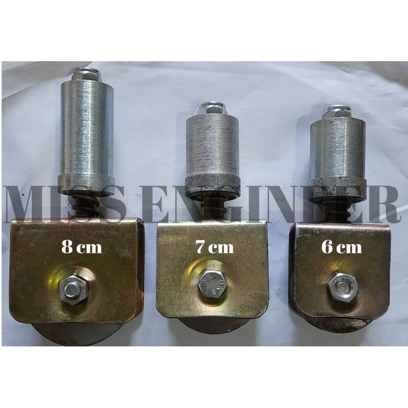 Jual Sliding Pagar Roda Pagar 6cm 7cm 8cm | Shopee Indonesia