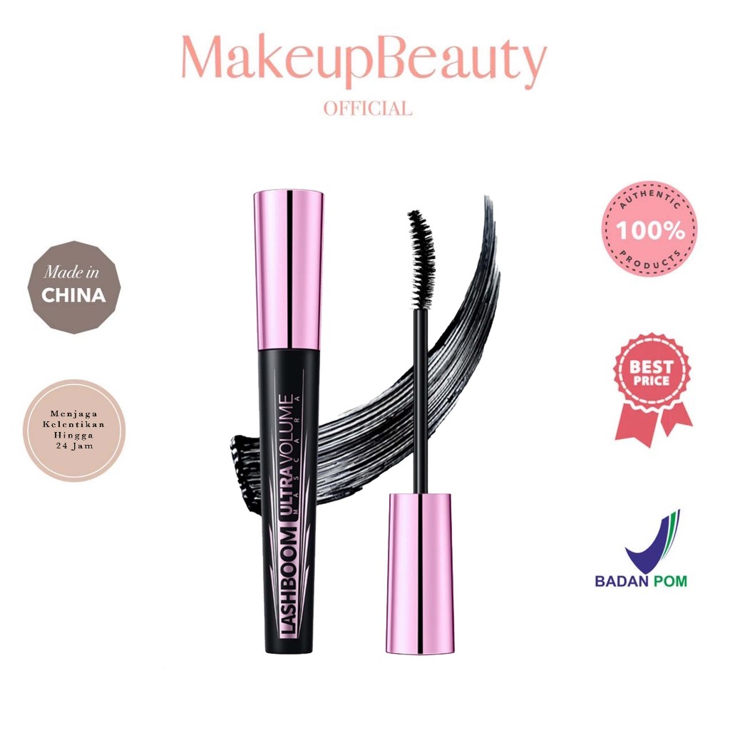 Jual YOU Lashboom Ultra Volume Mascara | Maskara Waterproof | Tahan 24 ...