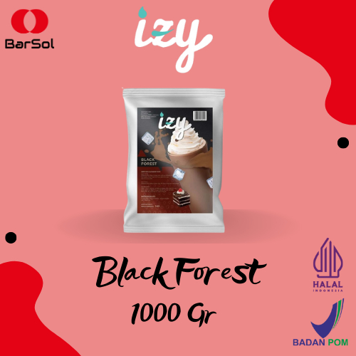 Jual Izy Powder Black Forest 1 Kg - Barsol Indonesia | Shopee Indonesia