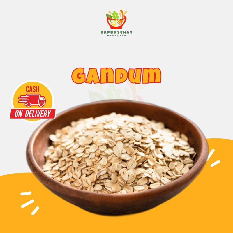 Jual Granola Addict - Rolled Oat / Gandum Utuh / Gandum Kasar 1KG ...