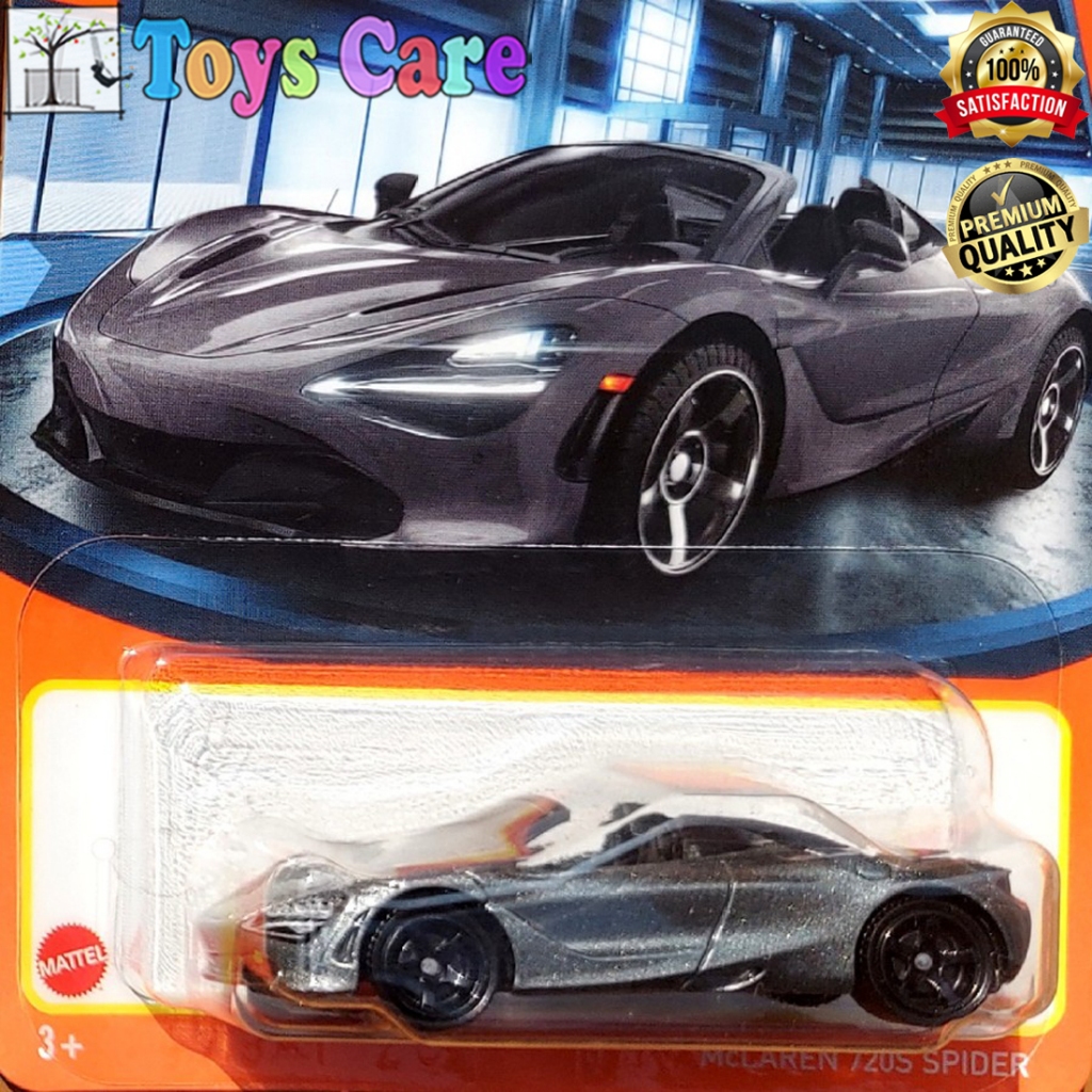 Jual MATCHBOX McLAREN 720S 2023 SILVER - SPORT CAR FERRARI P1 SENNA ...