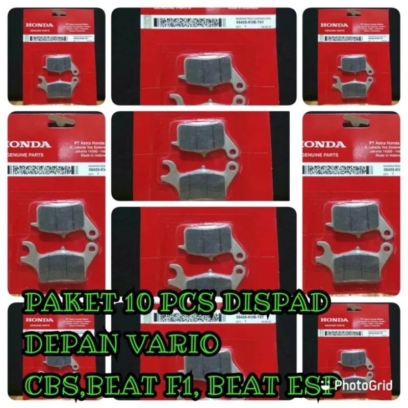Jual Paket hemat 10 pcs dispad vario cbs ,beat KVB | Shopee Indonesia
