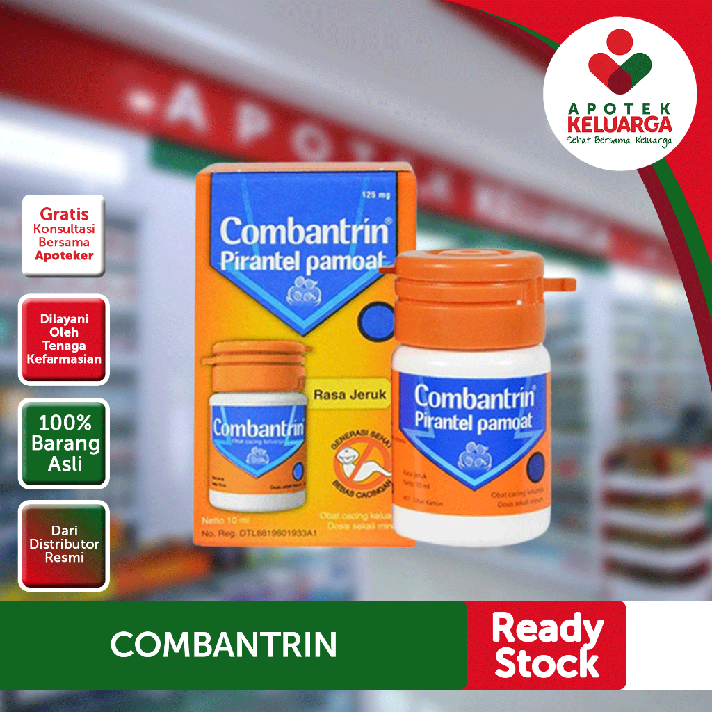 Jual Combantrin Jeruk Sirup 10 ml #OBATCACING#INFEKSICACING | Shopee ...