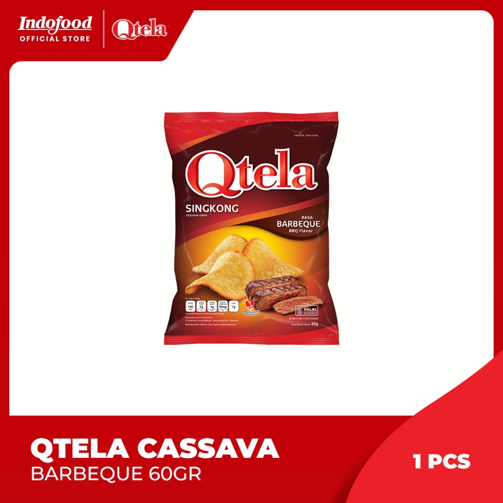 Jual Qtela Cassava Barbeque 60Gr | Shopee Indonesia