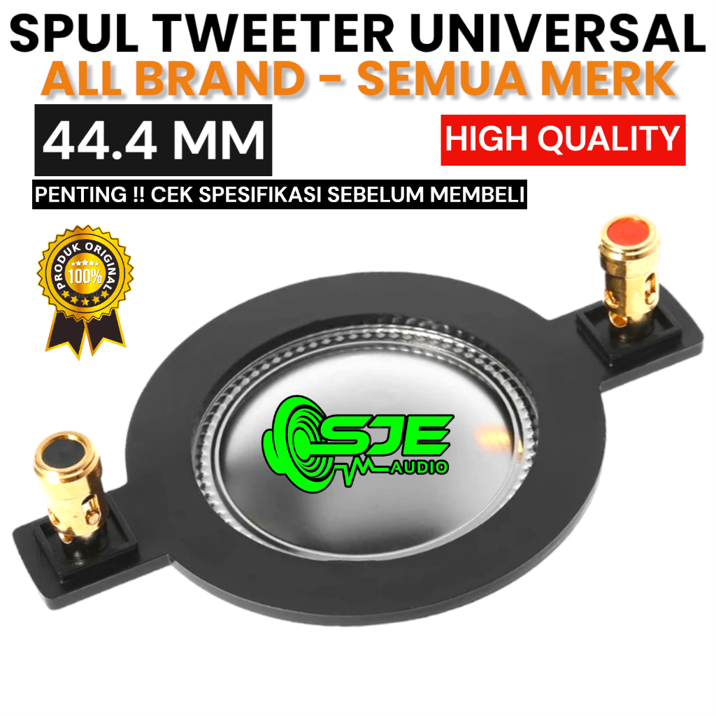 Jual SPUL TWEETER 44.4 MM 44,4 VOICE COIL SPULL RECONE KIT SPOL SPOLL ...