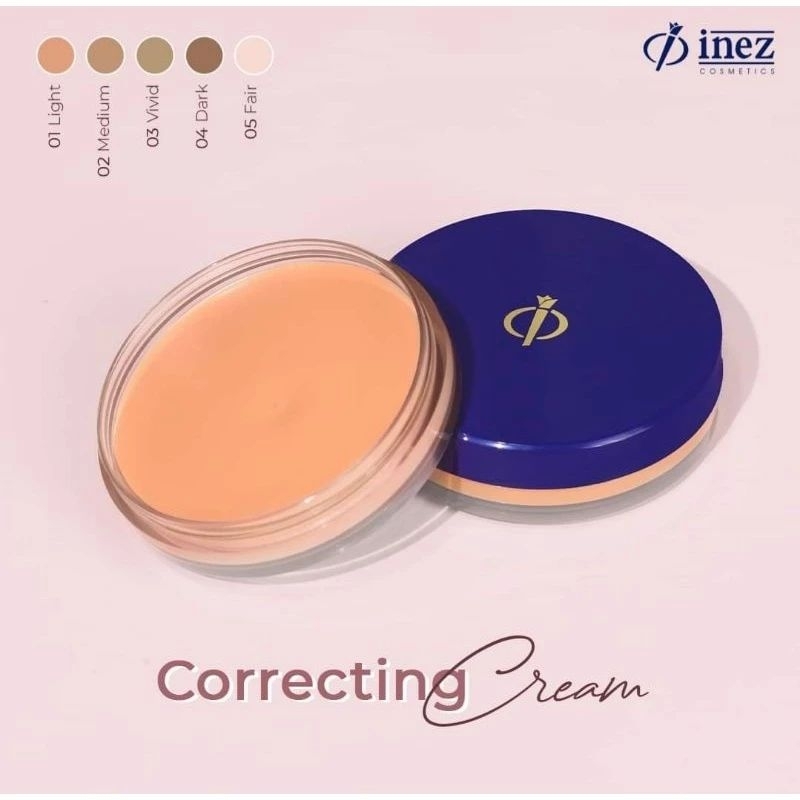 Jual Correcting cream inez/foundation inez | Shopee Indonesia