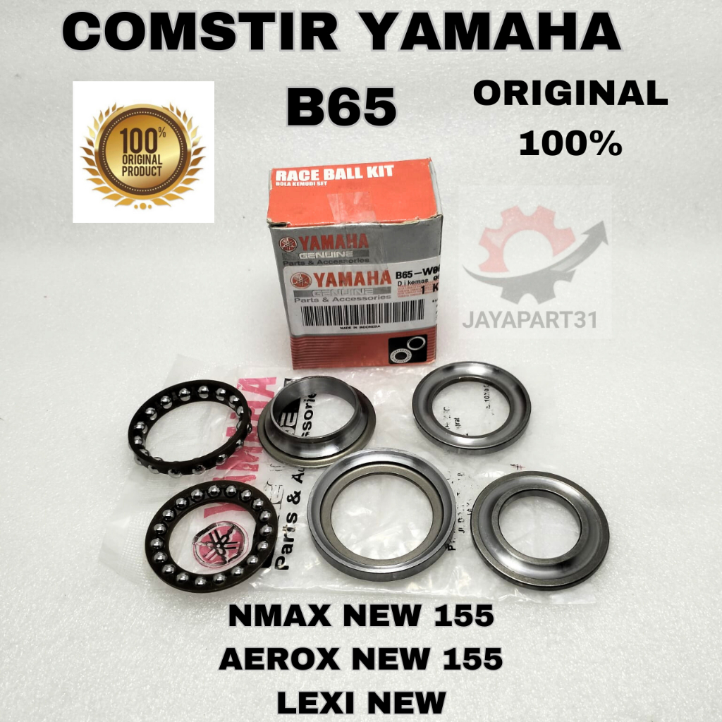 Jual COMSTIR KOMSTIR YAMAHA B65 ASLI ORIGINAL 100% YGP NMAX 155, AEROX 155, LEXI | Shopee Indonesia