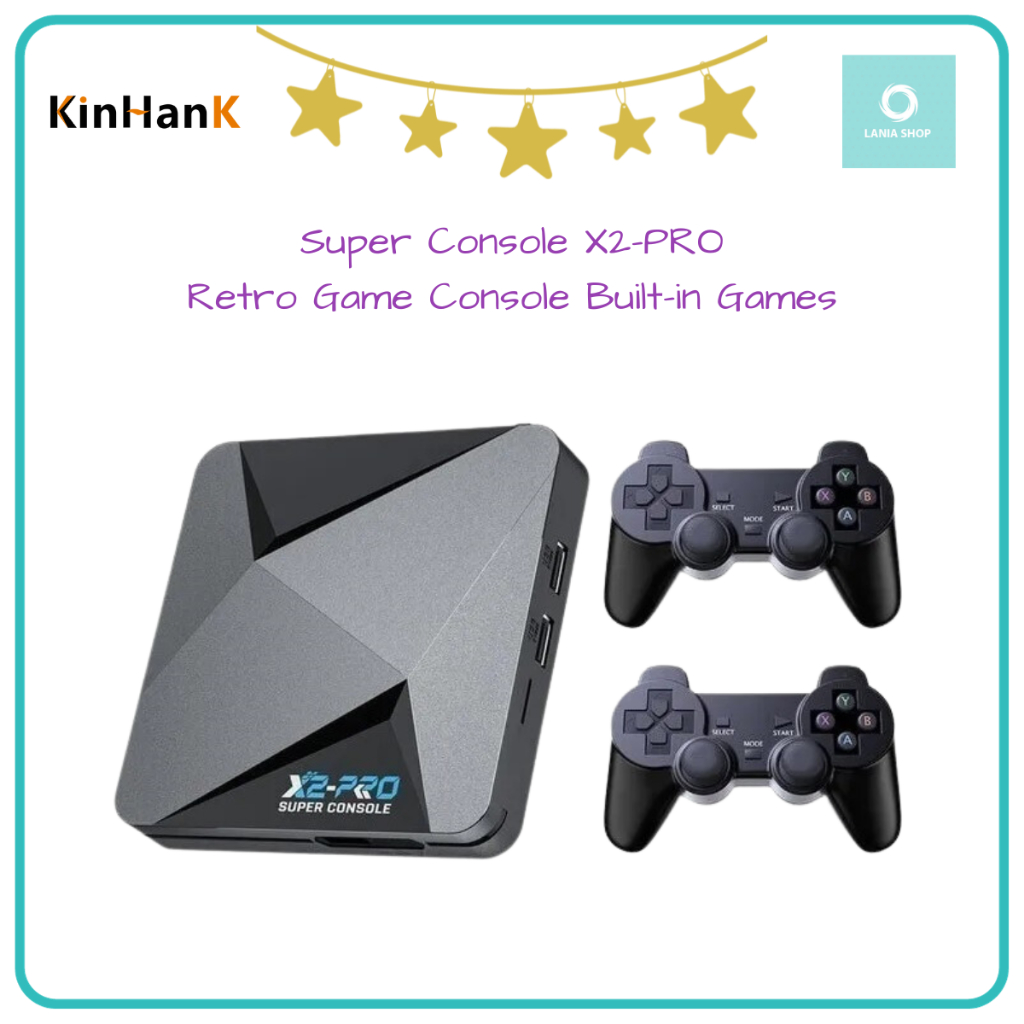 Jual Super Console X2-PRO - Retro Game Console Built-in Games | Shopee ...