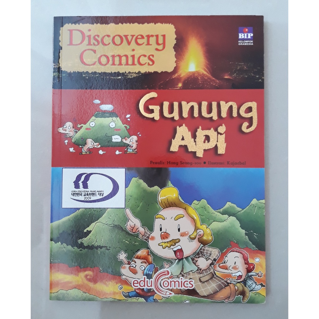 Jual Discovery Comics Gunung Api Hong Seong-soo Kajaebal | Shopee Indonesia