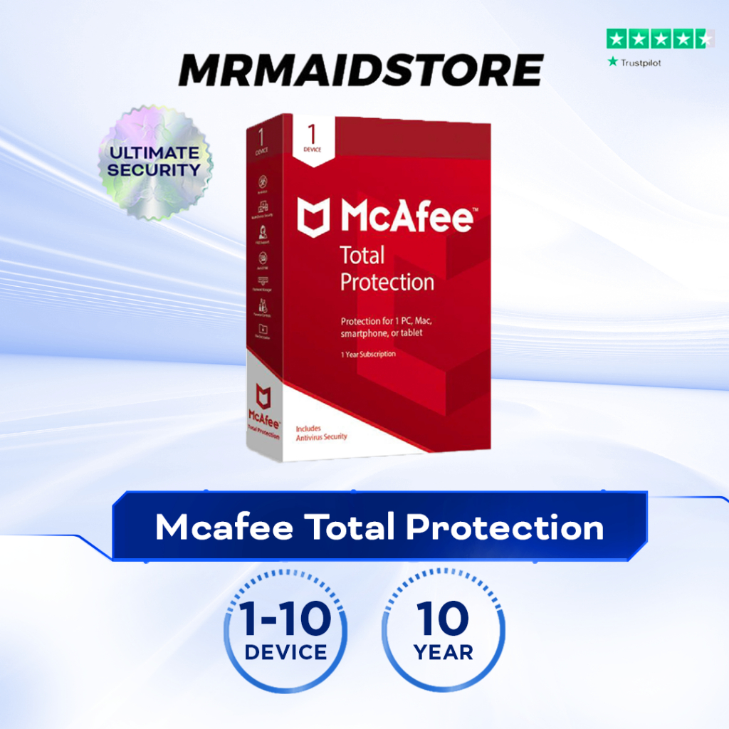 Jual Antivirus McAfee Total Protection Latest Version | Antivirus PC ...