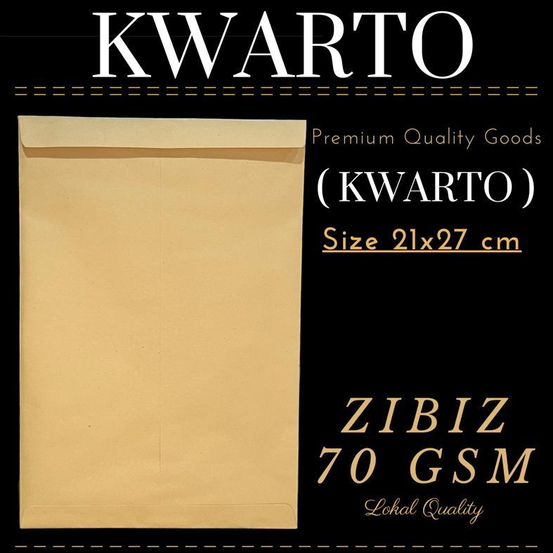 Jual Amplop Coklat KUARTO ( 21x27Cm ) | Shopee Indonesia