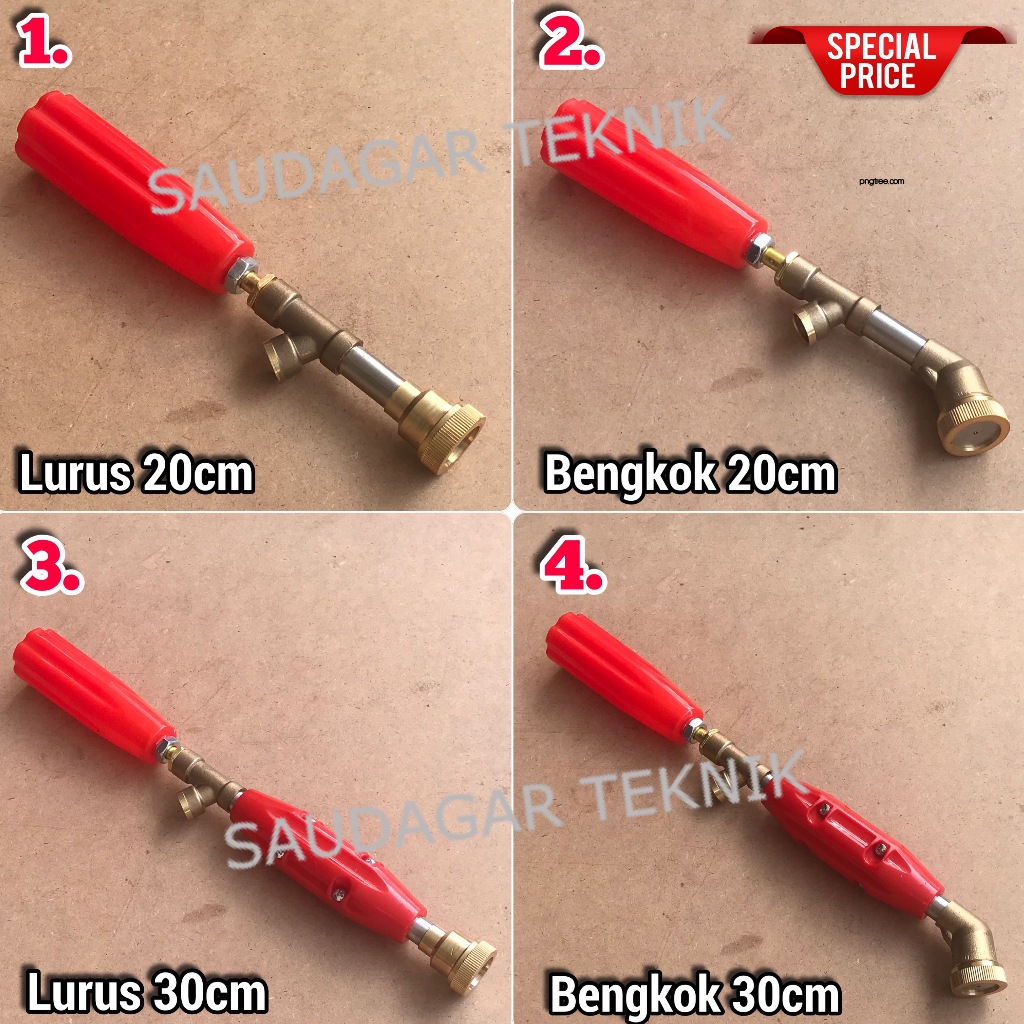 Jual Stik Sprayer Sanchin Lurus Bengkok 20CM 30CM Stick Power Spayer ...