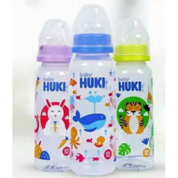 Jual Huki Botol Susu 240ml Orthodontic Dot Gepeng | Shopee Indonesia