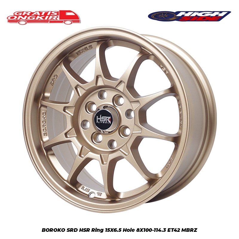 Jual Velg Hsr Boroko Srd Type Ce28 R15 Mobil Avanza,Freed,Mobilio,Yaris,Brio,Agya,Ayla,Calya ...