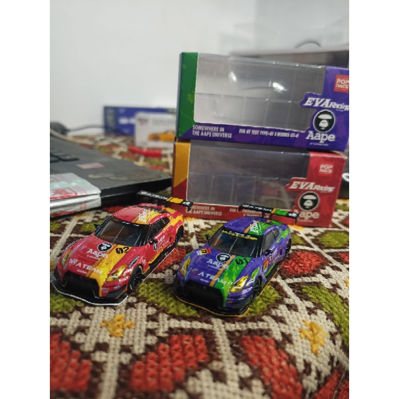 Jual Mini GT x pop race Eva racing R35 | Shopee Indonesia