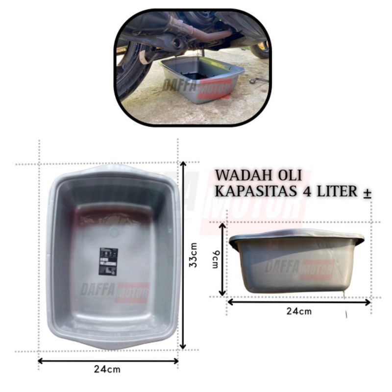 Jual Wadah oli bekas kualitas premium kapasitas 4liter awet tahan lama ...