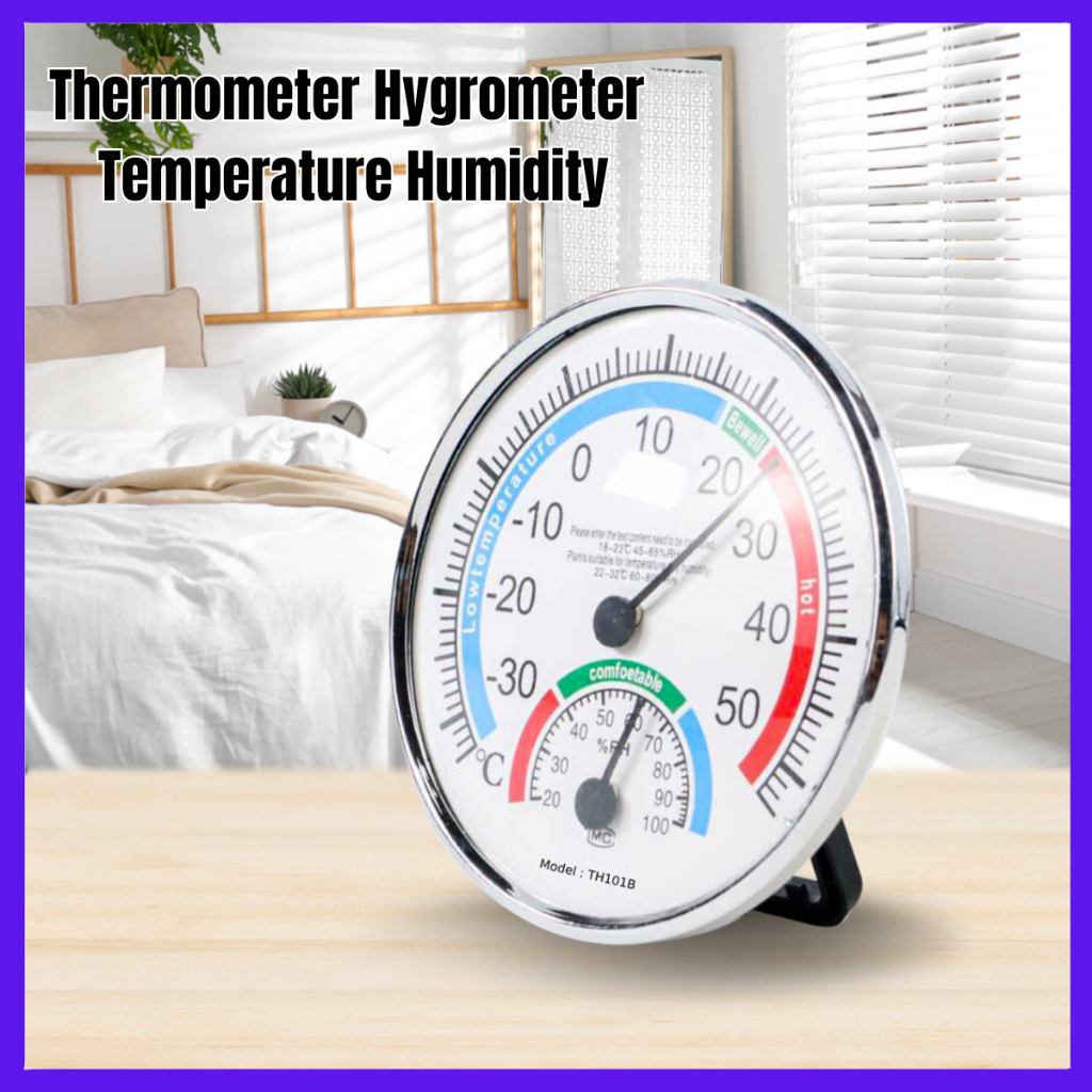 Jual Anymetre Analog Thermometer Hygrometer Temperature Humidity ...