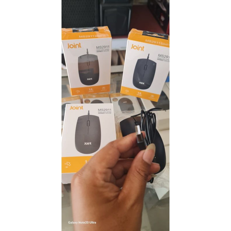 Jual Mouse PC dan LAPTOP model MS2911Black Joint | Shopee Indonesia
