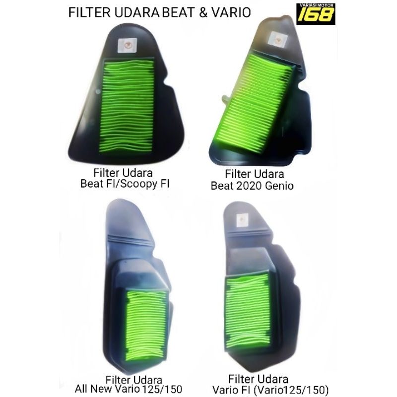 Jual Filter Udara Beat FI / Scoopy FI / Beat 2020 / Vario FI / All New ...