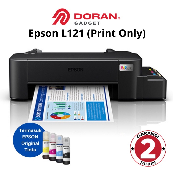Jual Epson EcoTank L121 A4 Ink Tank Printer | Shopee Indonesia
