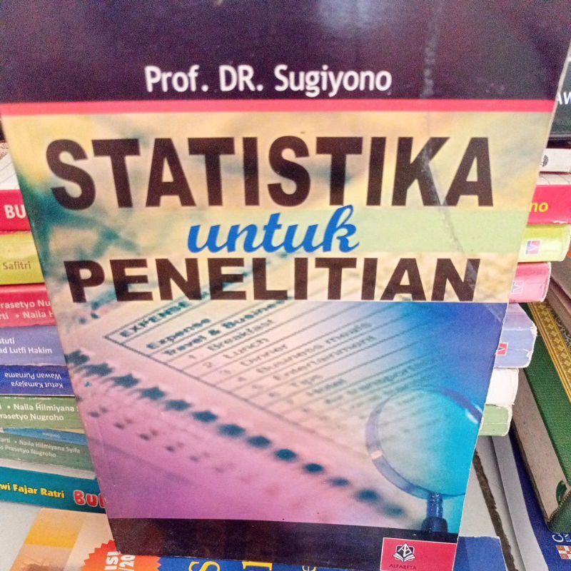 Jual BUKU STATISTIKA UNTUK PENELITIAN | Shopee Indonesia