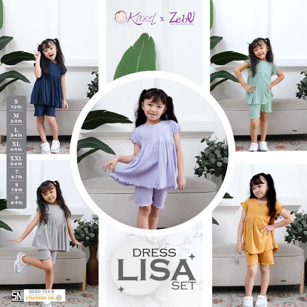 Jual Kazel x Zebe Dress Lisa Set (1 set) | Shopee Indonesia Jual Kazel x Zebe Dress Lisa Set (1 set) | Shopee Indonesia