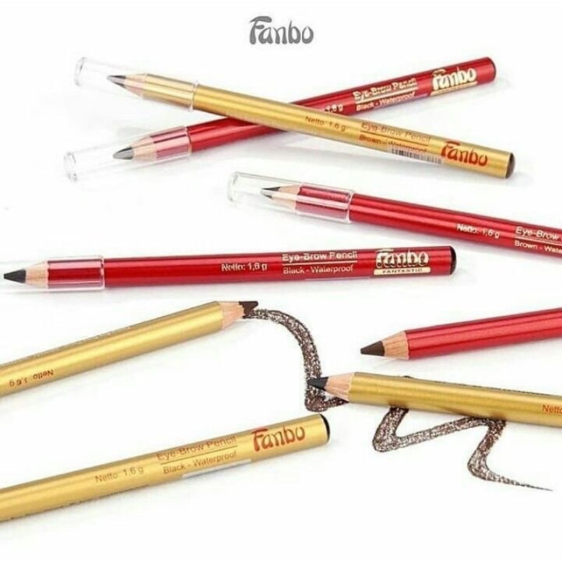 Jual ORIGINAL Pensil Alis Gold Fanbo Fantastic Eye Brow Pencil Eyebrow ...