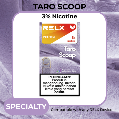 Jual RELX Pod Pro 2- Taro Scoop (Isi 1 Pod) | Shopee Indonesia