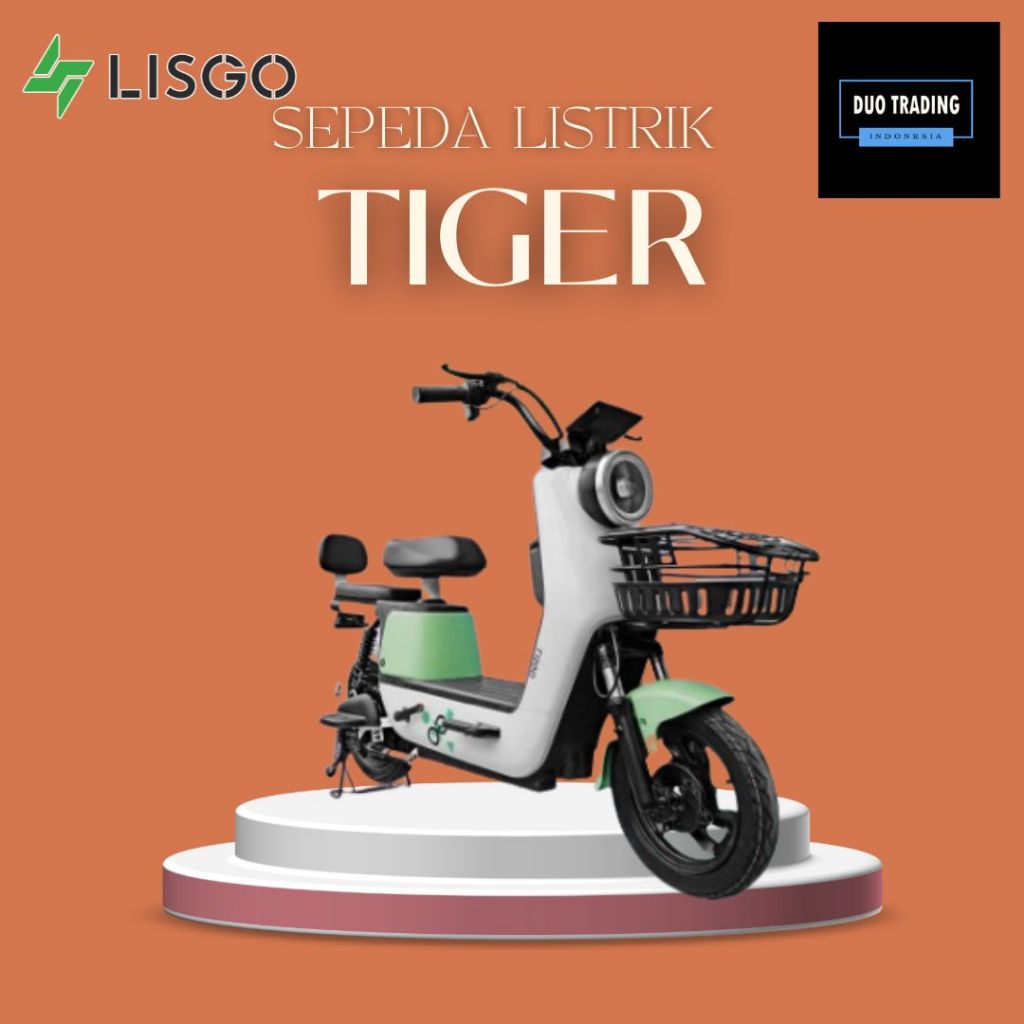 Jual SEPEDA LISTRIK LISGO TIGER 48V/12AH 48V/20AH Garansi Resmi ...