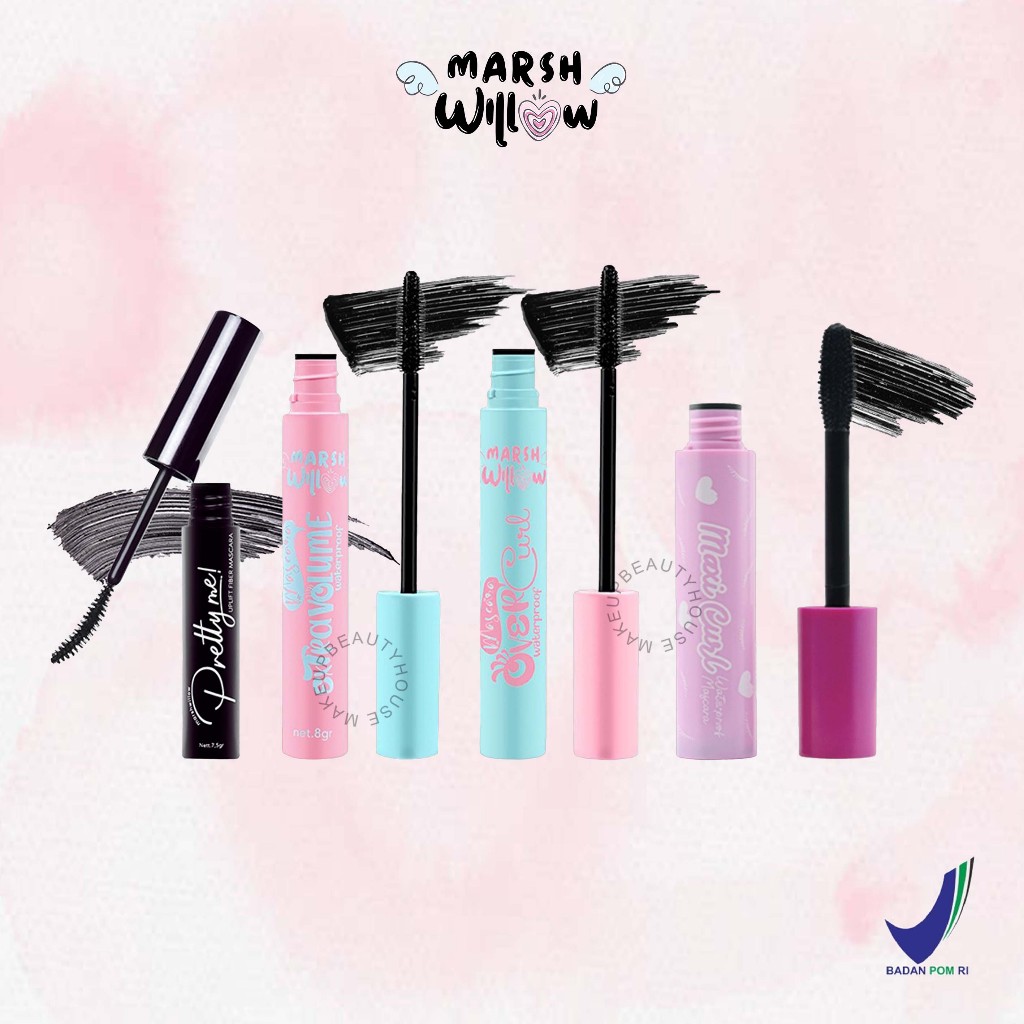 Jual MARSHWILLOW Mascara Extra Volume Waterproof | Overcurl Waterproof ...