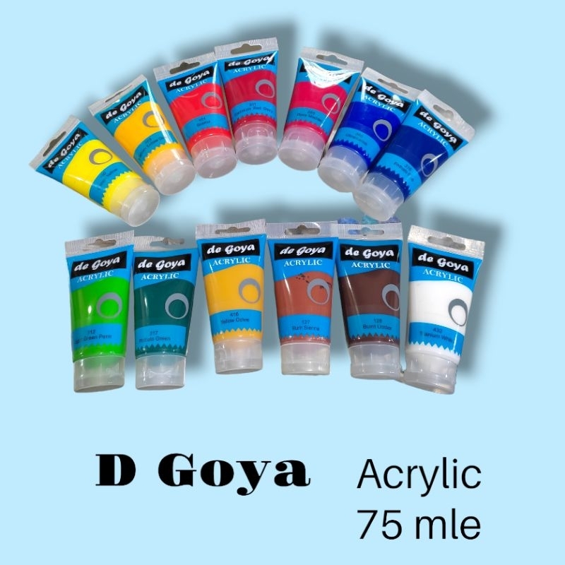 Jual Acrylic D-goya 75mle/Cat Acrylic 75 mle/Cat Akrilik 75 mle ...
