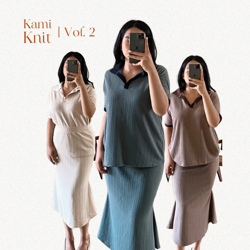 Jual Indiand_co I Kami Knit VOL: 2 | Atasan & Bawahan Knit | Shopee Indonesia